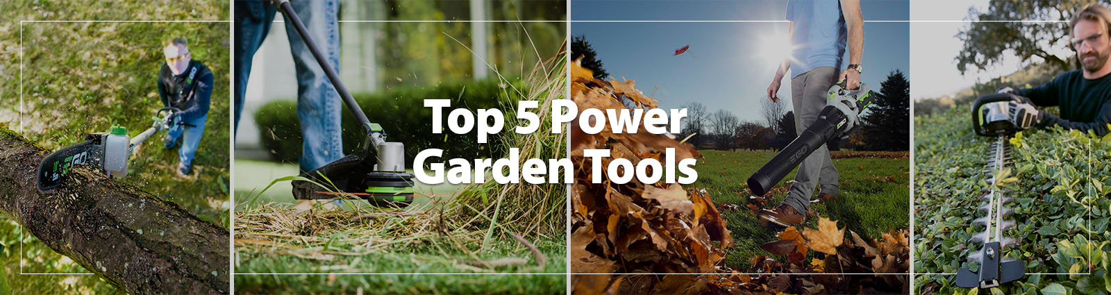 Top 5 power garden tools to help you master your backyard