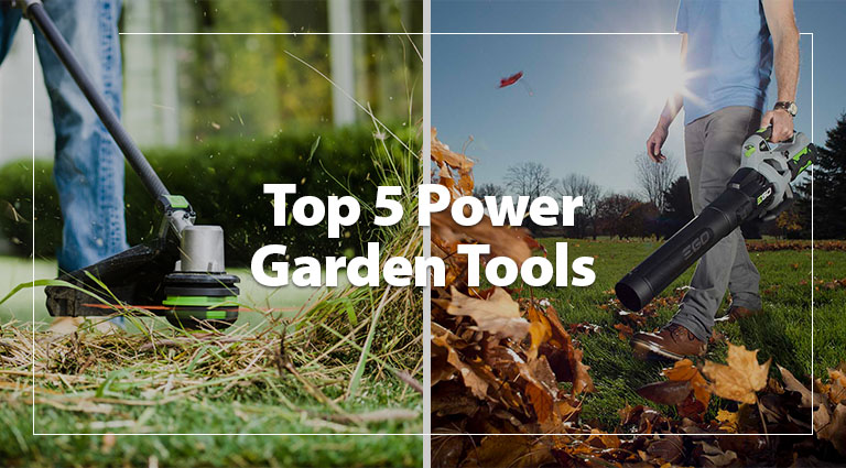 Top 5 power garden tools to help you master your backyard