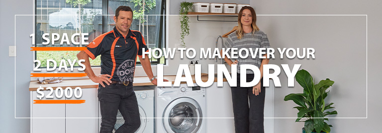Laundry Weekend Makeover