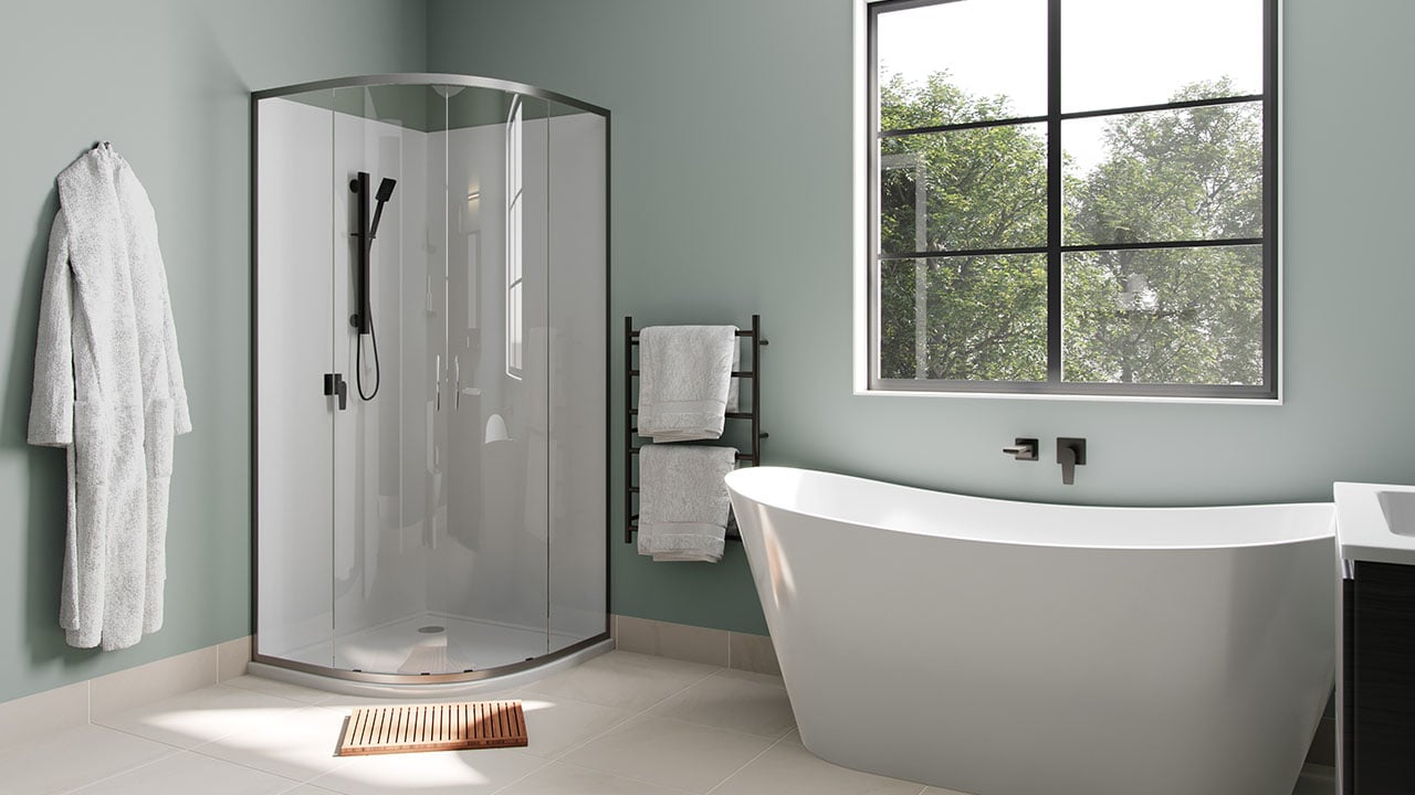 Shower styles that fit your space | Mitre 10
