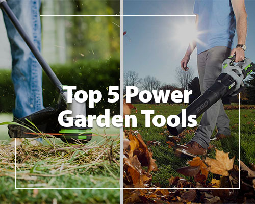 Top 5 power garden tools to help you master your backyard