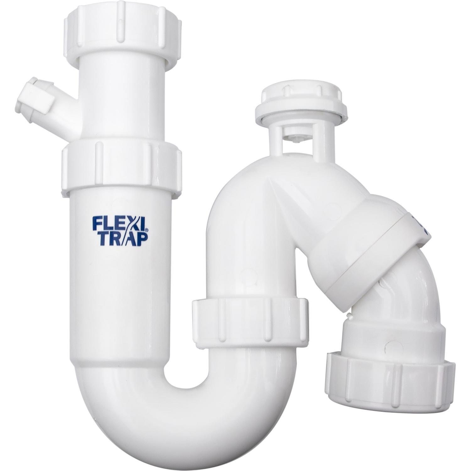 Dux | FlexiTrap™ P&S Vented Telescopic Trap with Supplementary Inlet ...