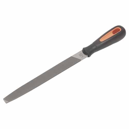 Bahco | Engineering Flat File 250mm Grey, Orange and Black | Mitre10