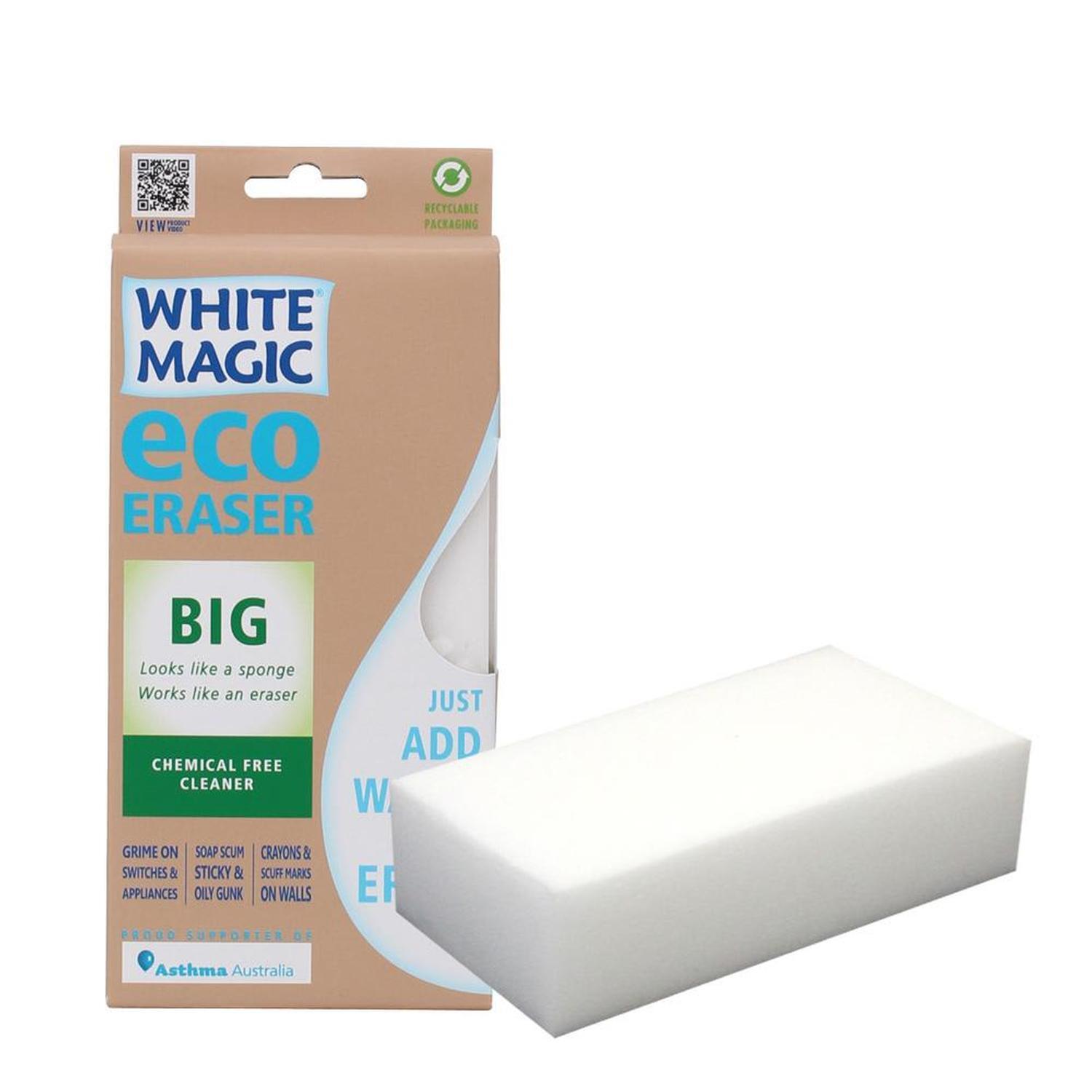White Magic | Microfibre Sponge Big 180x90x40mm White | Mitre10