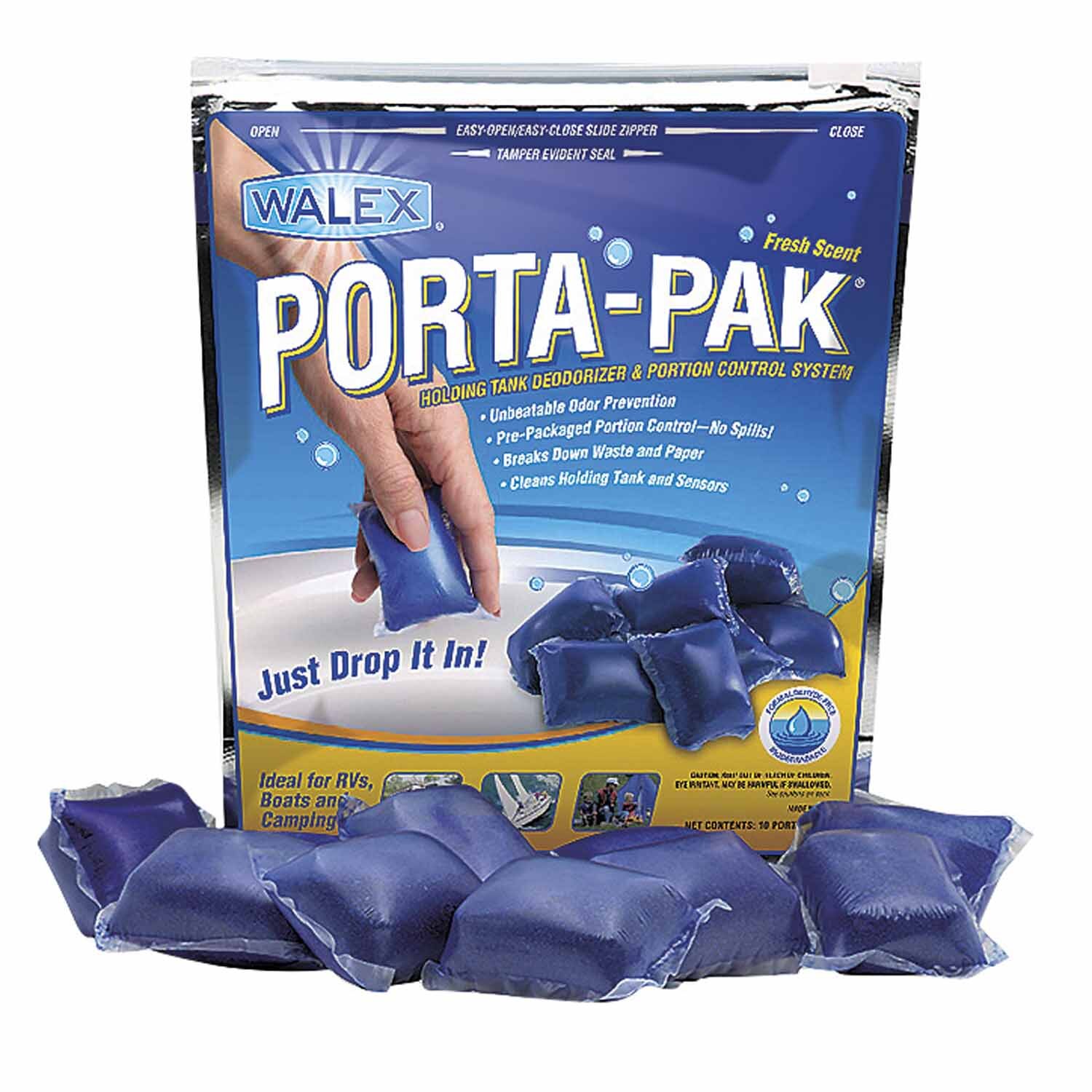 Portapak | Porta-Pak Portable Toilet Deodoriser 10 Pack | Mitre10