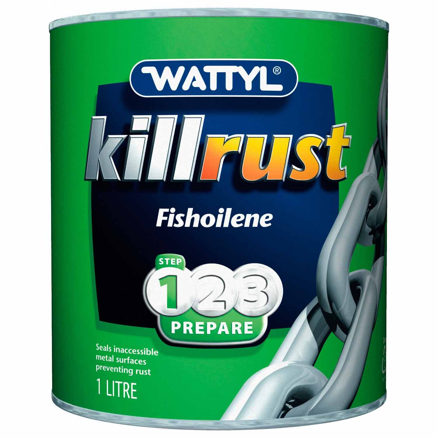 Wattyl | Killrust Fishoilene 1L Clear | Mitre10