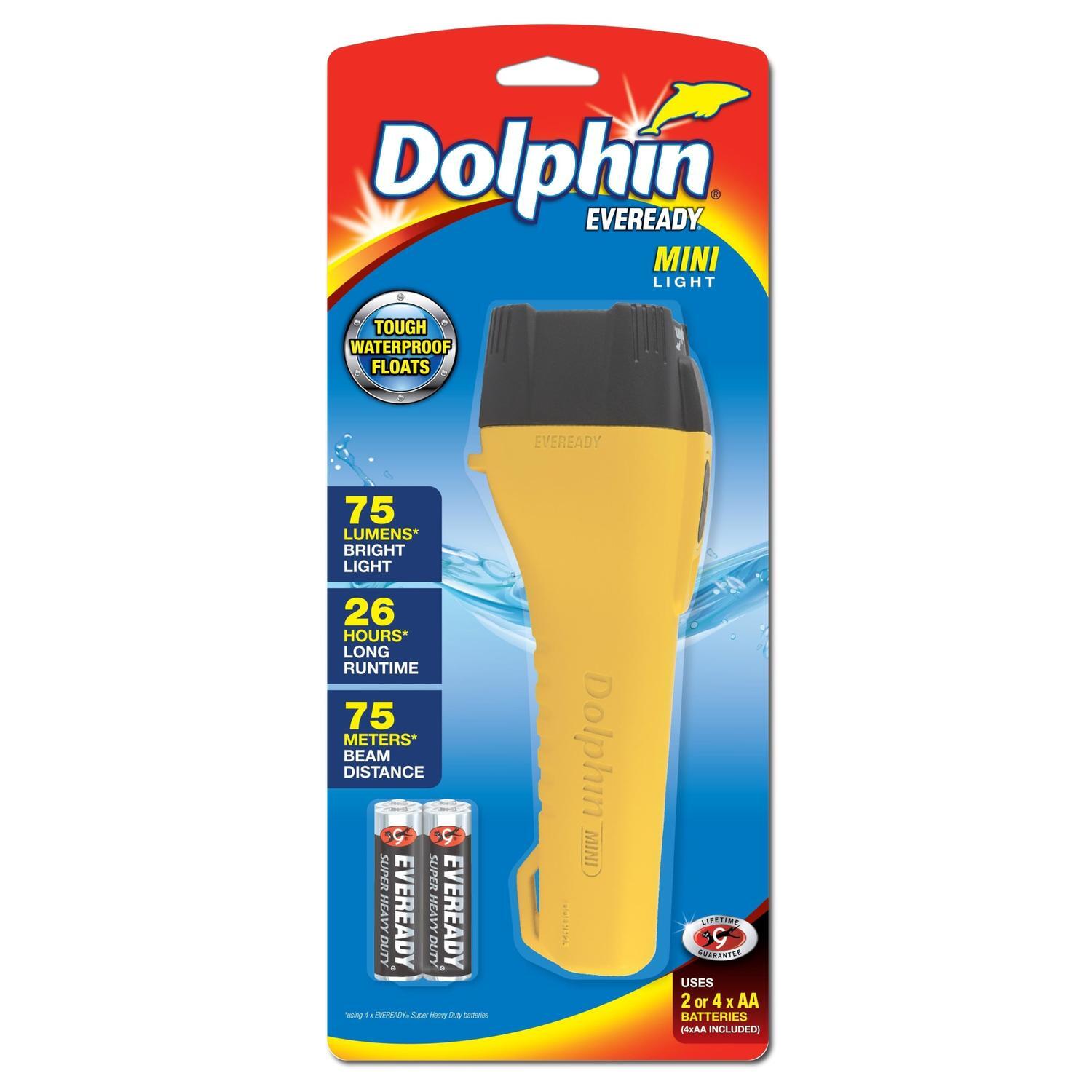 Eveready | Dolphin Dolphin Mini Torch | Mitre10