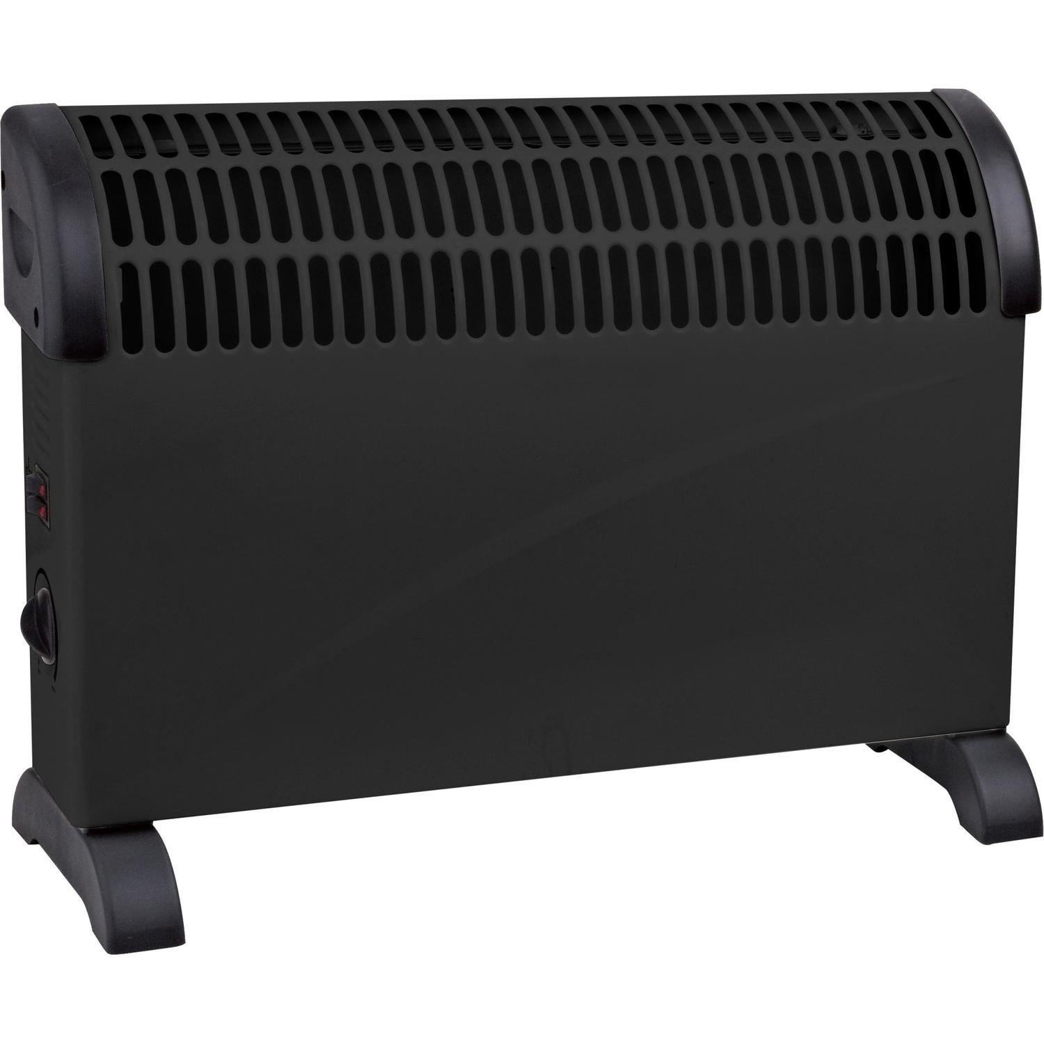 Nouveau | Convector Heater 2kW Black | Mitre10