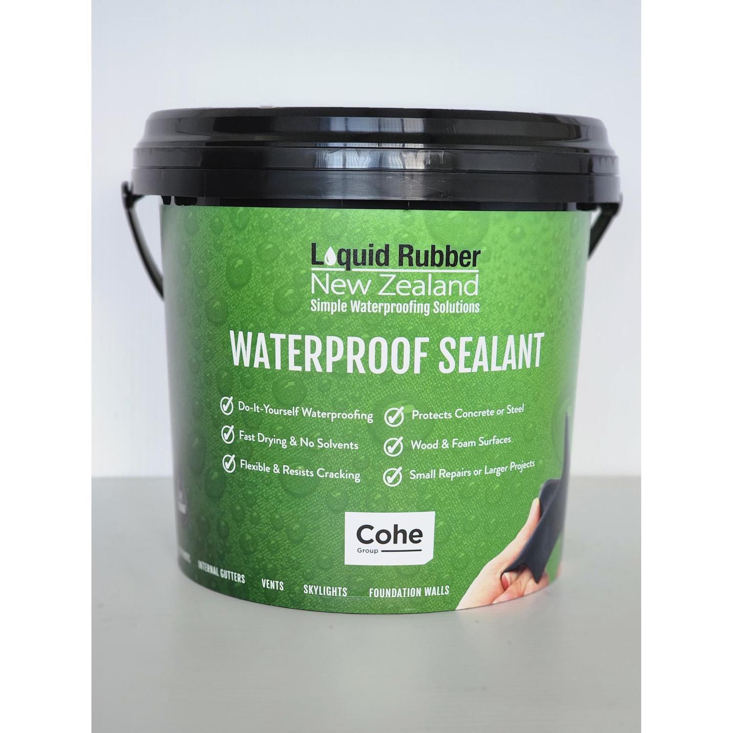 Liquid Rubber | Waterproof Sealant 1 litre Black | Mitre10