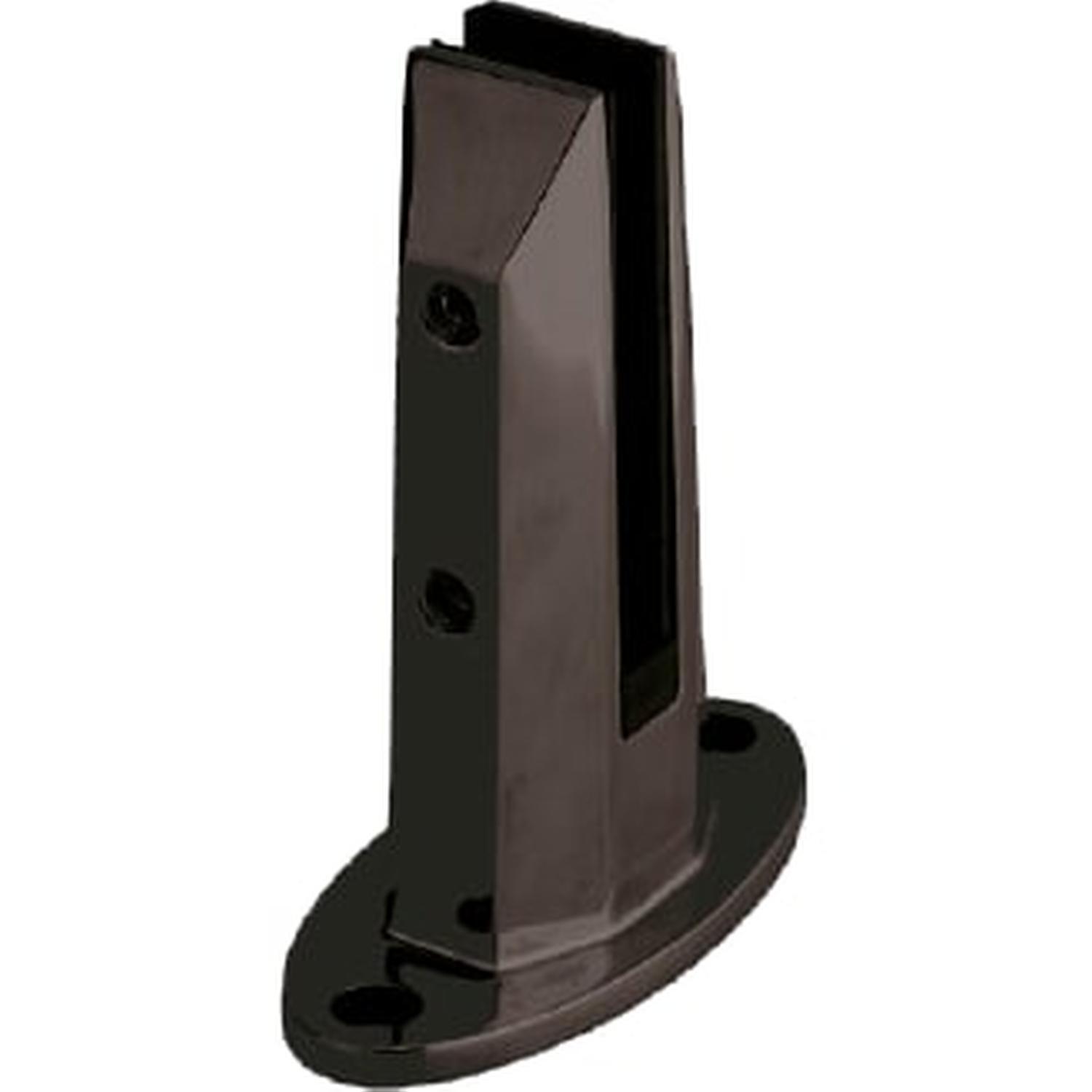 Scenik | Glass Spigot Oval Black | Mitre10