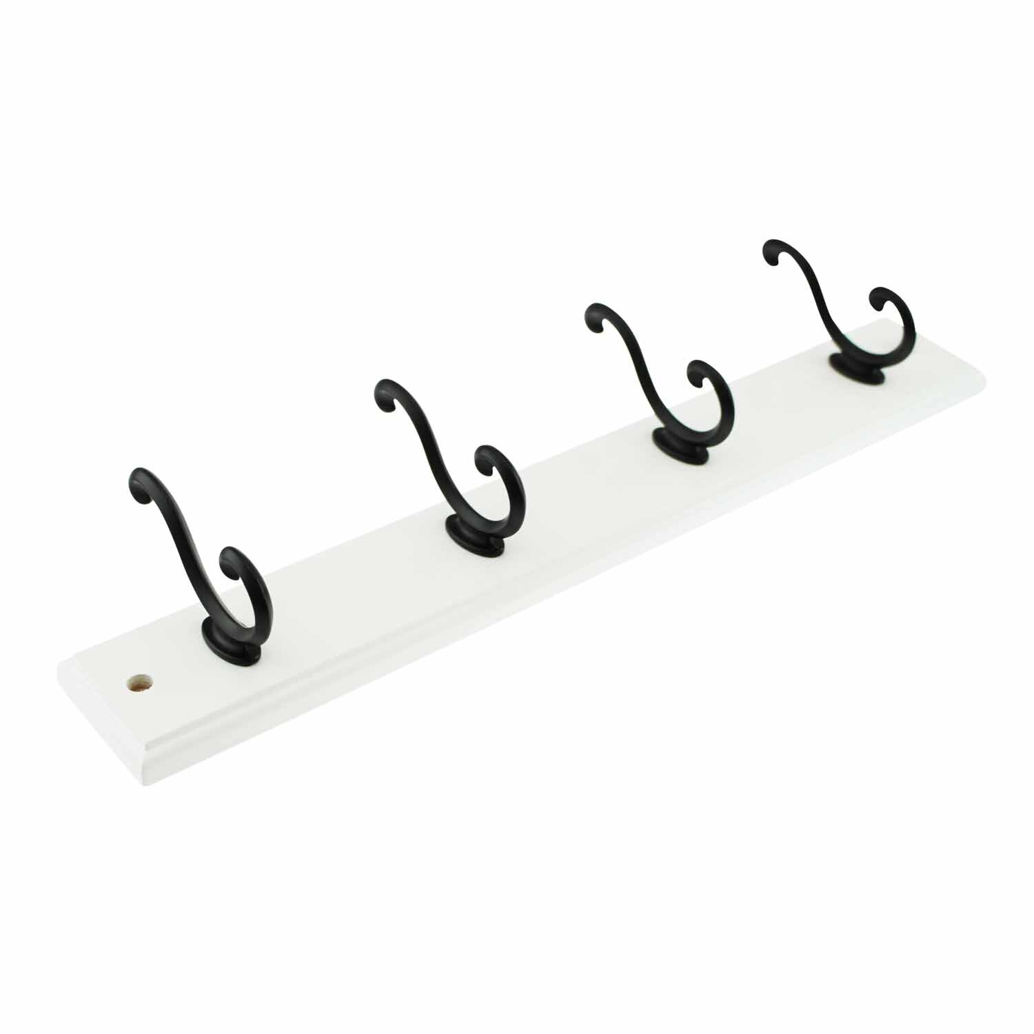 Hook Boss | Hat And Coat Hook Board H: 68mm, W: 450mm, D: 70mm | Mitre10