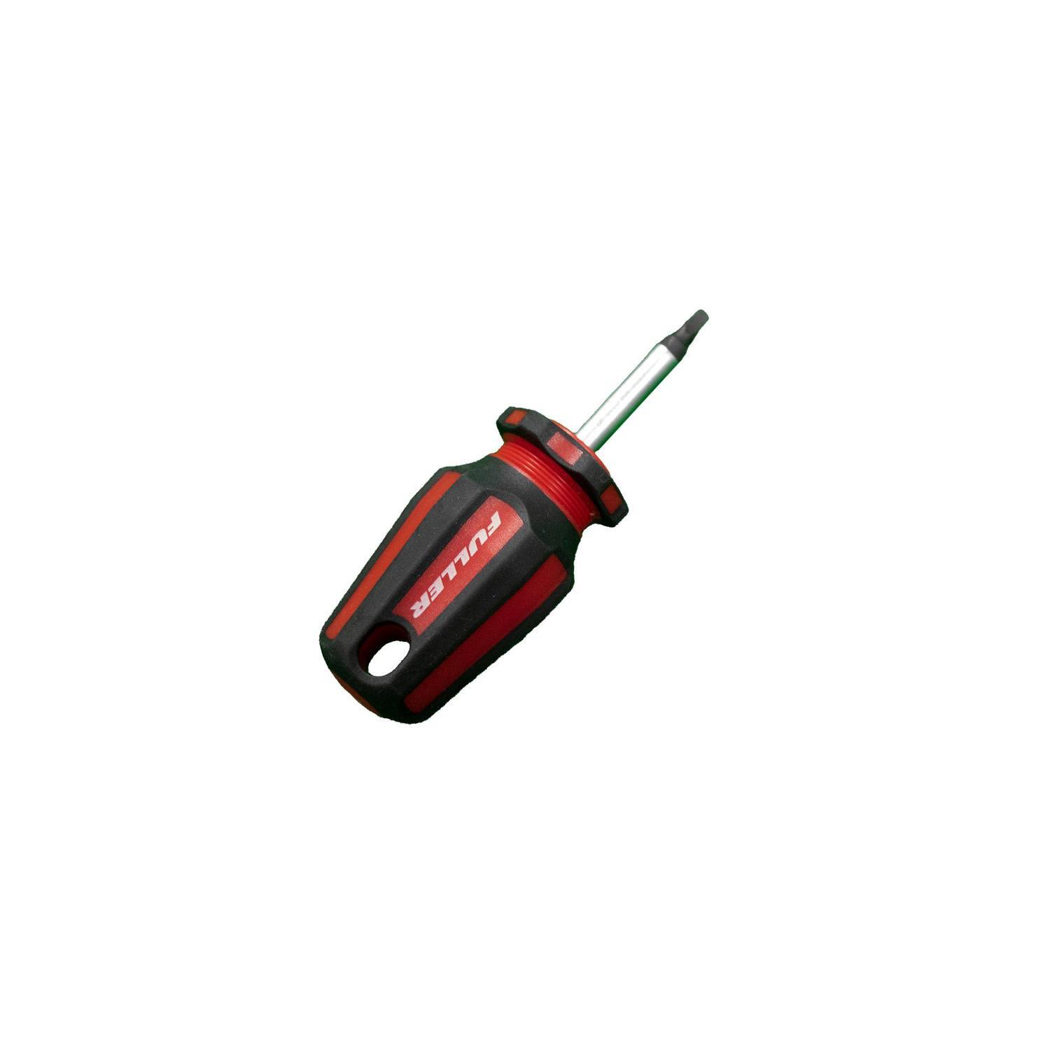 Fuller Pro | Screwdriver Robertson #1 x 38mm Red and Black | Mitre10