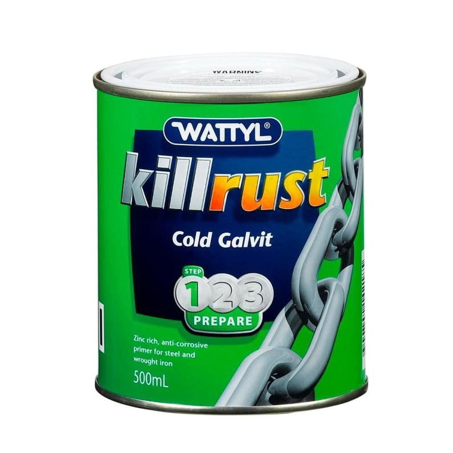 Wattyl | Killrust Cold Galvit 500ml Grey | Mitre10