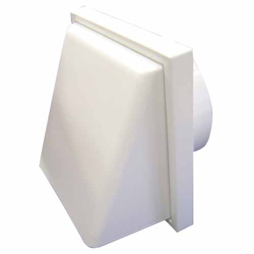 Manrose | Weather Proof Cowl 150mm White | Mitre10