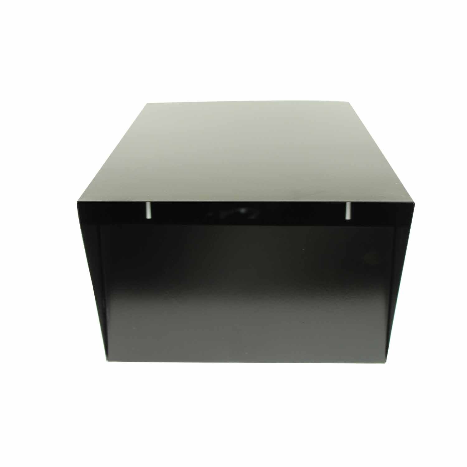 Mail Boss | Colville Metal Letterbox H: 170mm, W: 250mm, D: 400mm Black ...