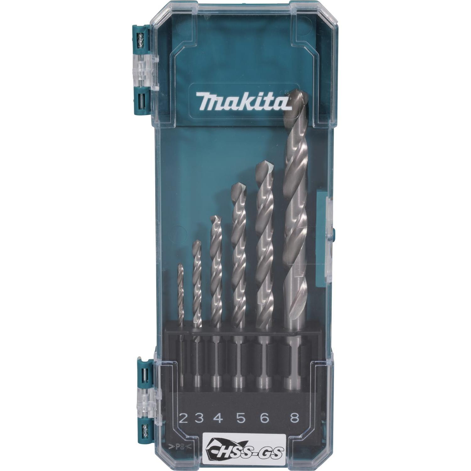 Makita | HSS-GS metal drill bit 6 Piece Set | Mitre10