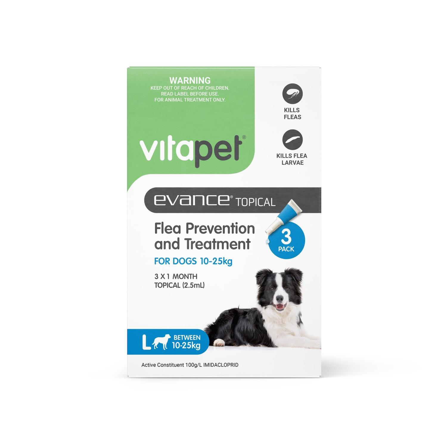 Vitapet | Evance Flea Control Dogs 10-25kg | Mitre10