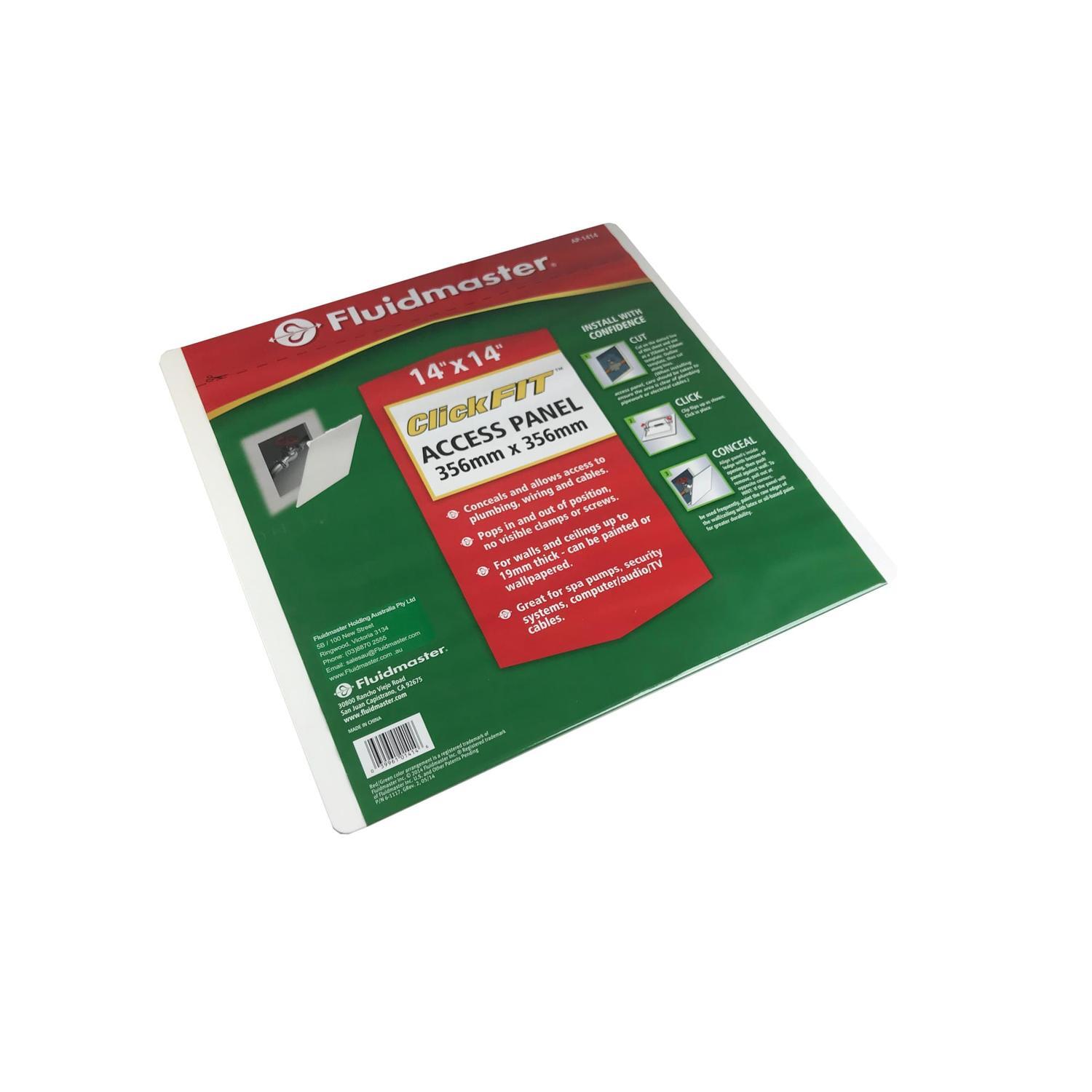 Fluidmaster | Access Panel 356mm White | Mitre10