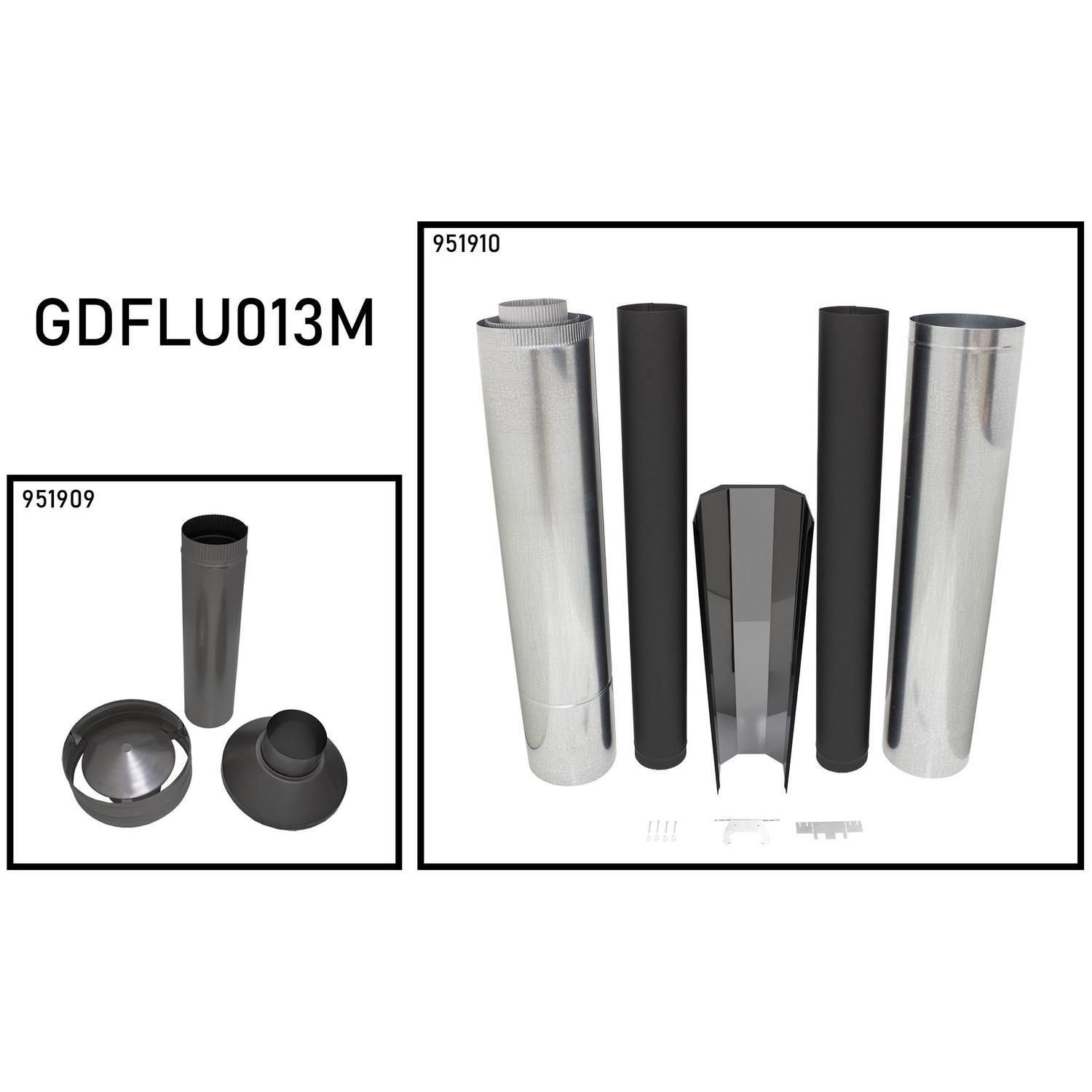 Masport | Flue Kit & Shield 150mm x 4.2m | Mitre10