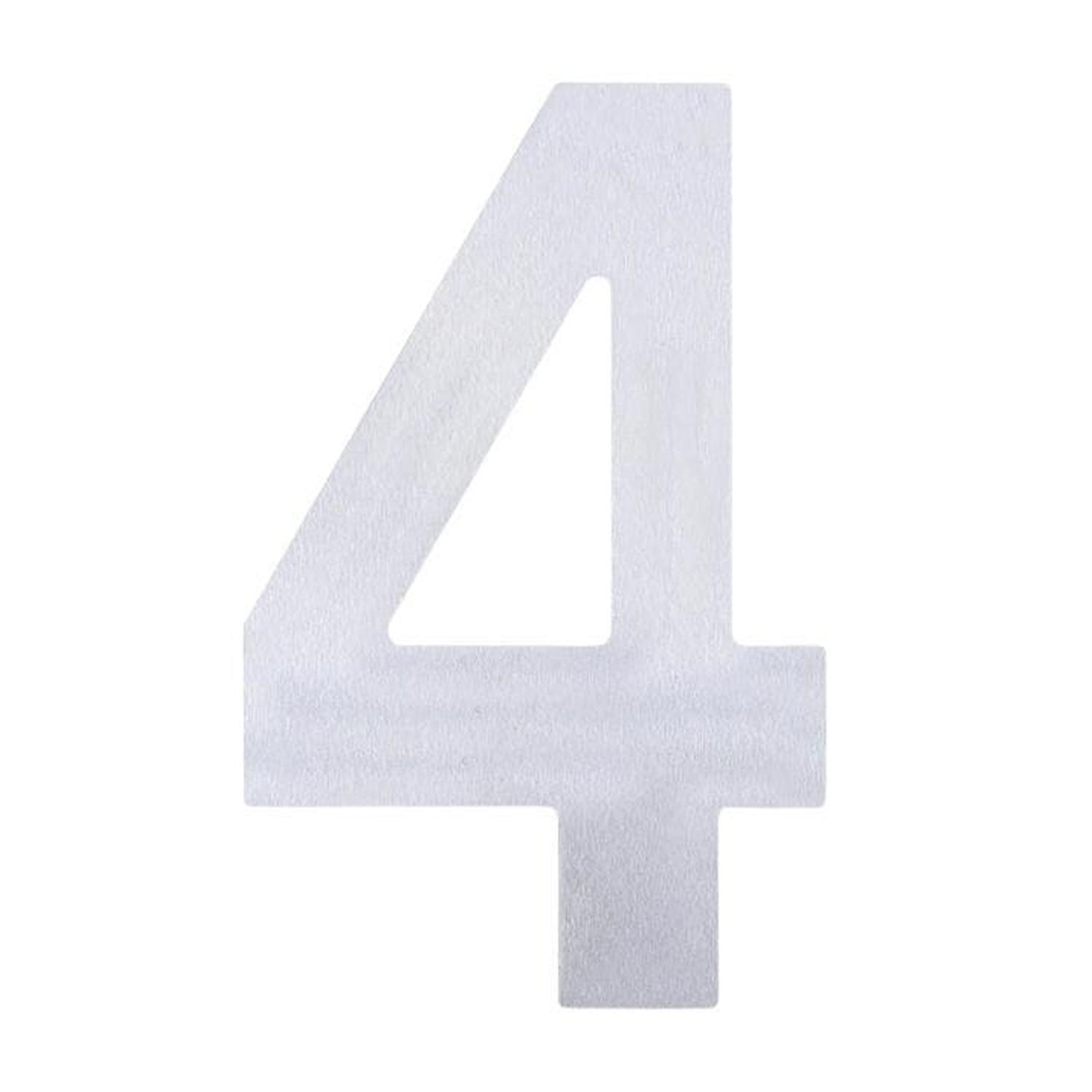 House Number 4 | House Numbers, Letters & Signs