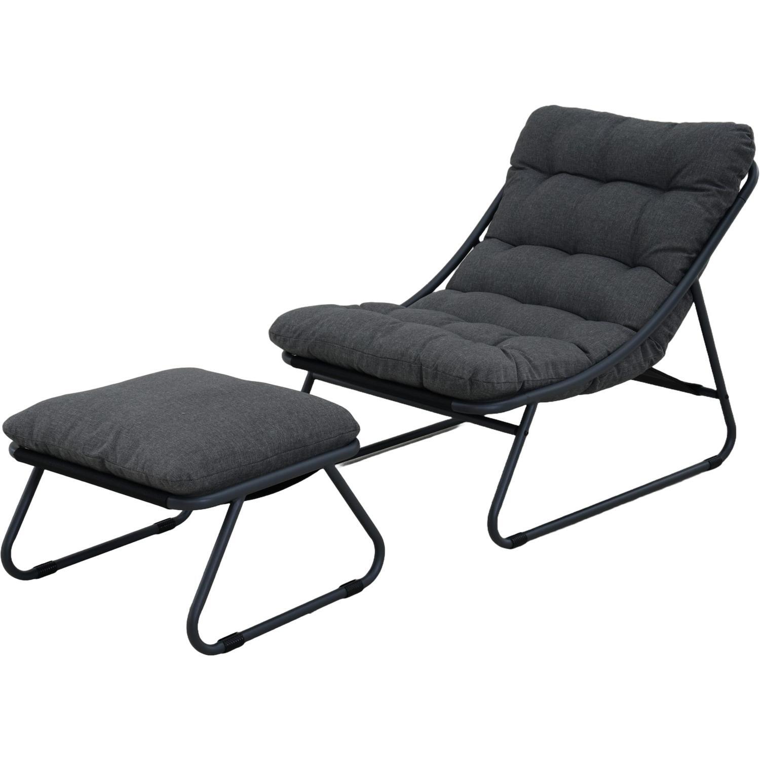 Milford Outdoor Relaxing Chair withFootrest | Outdoor Lounge Settings