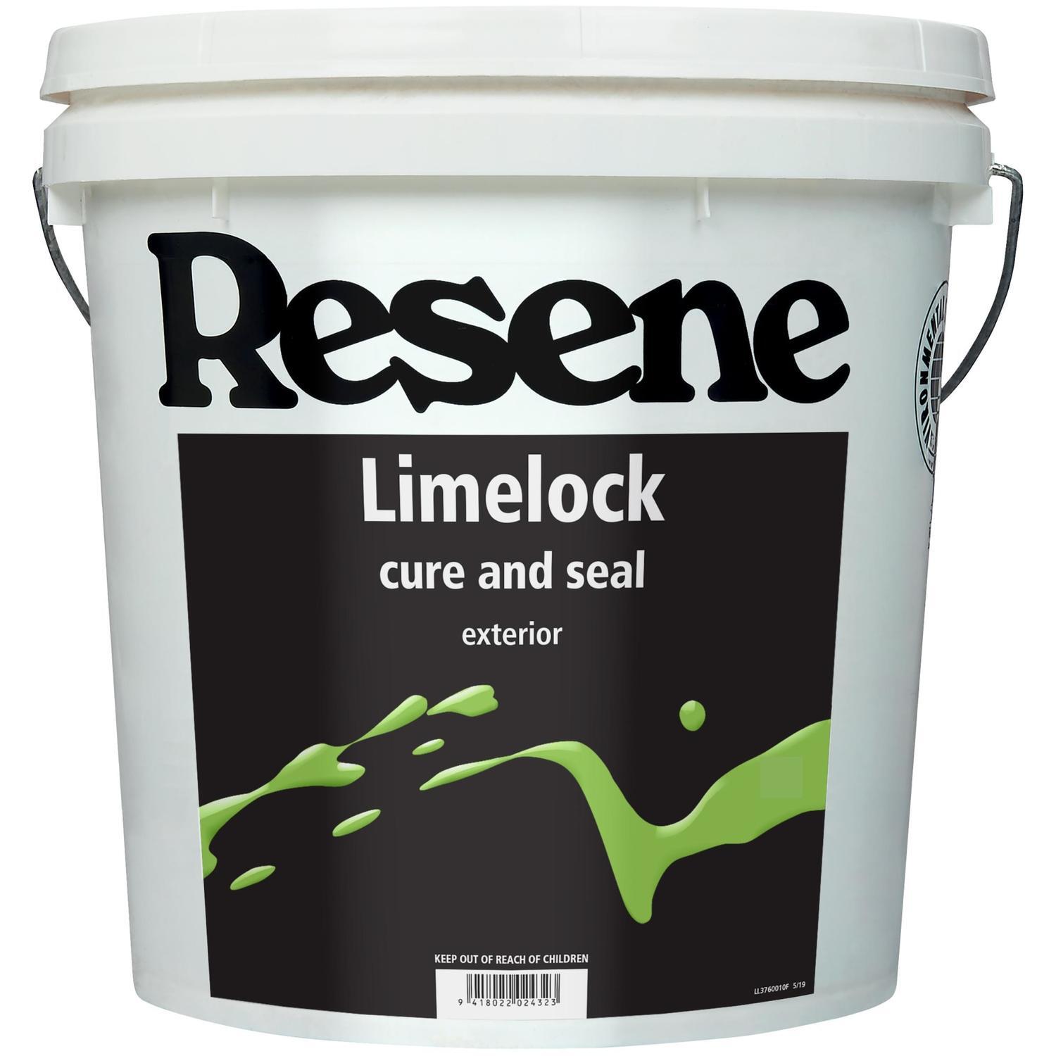 Resene | Limelock Waterborne Cure and Seal 10L White | Mitre10