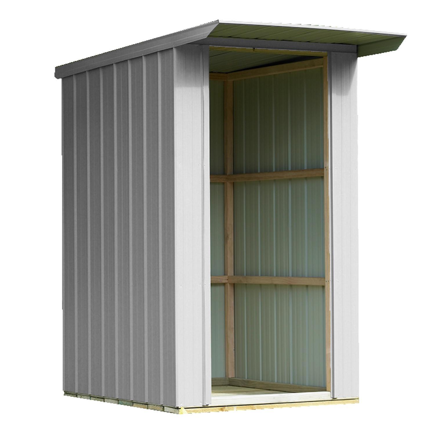 Shed Firewood 1.14X1.355M WS50Z Zinc | Mitre10