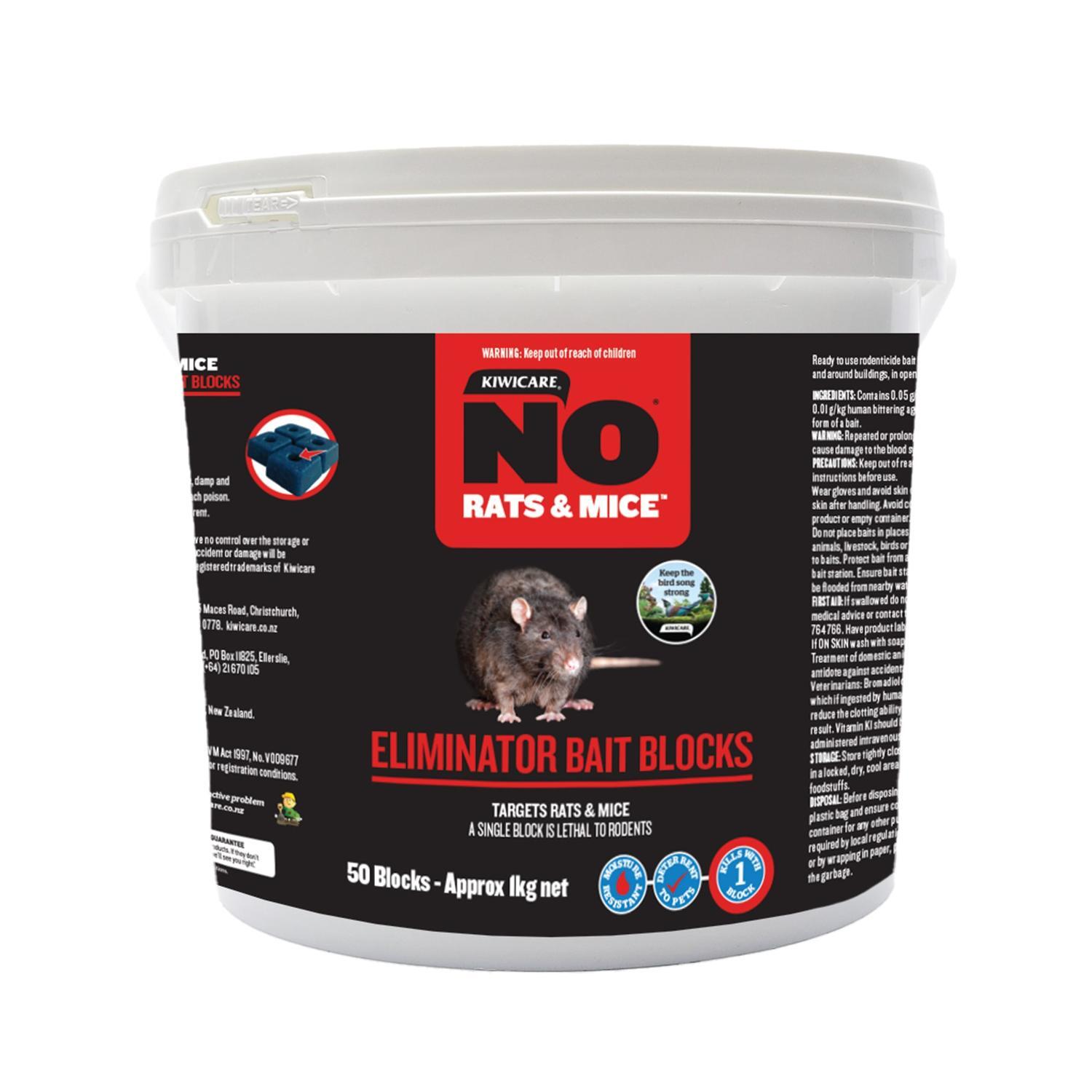 Kiwicare | Rats & Mice Bait Blocks 1kg | Mitre10