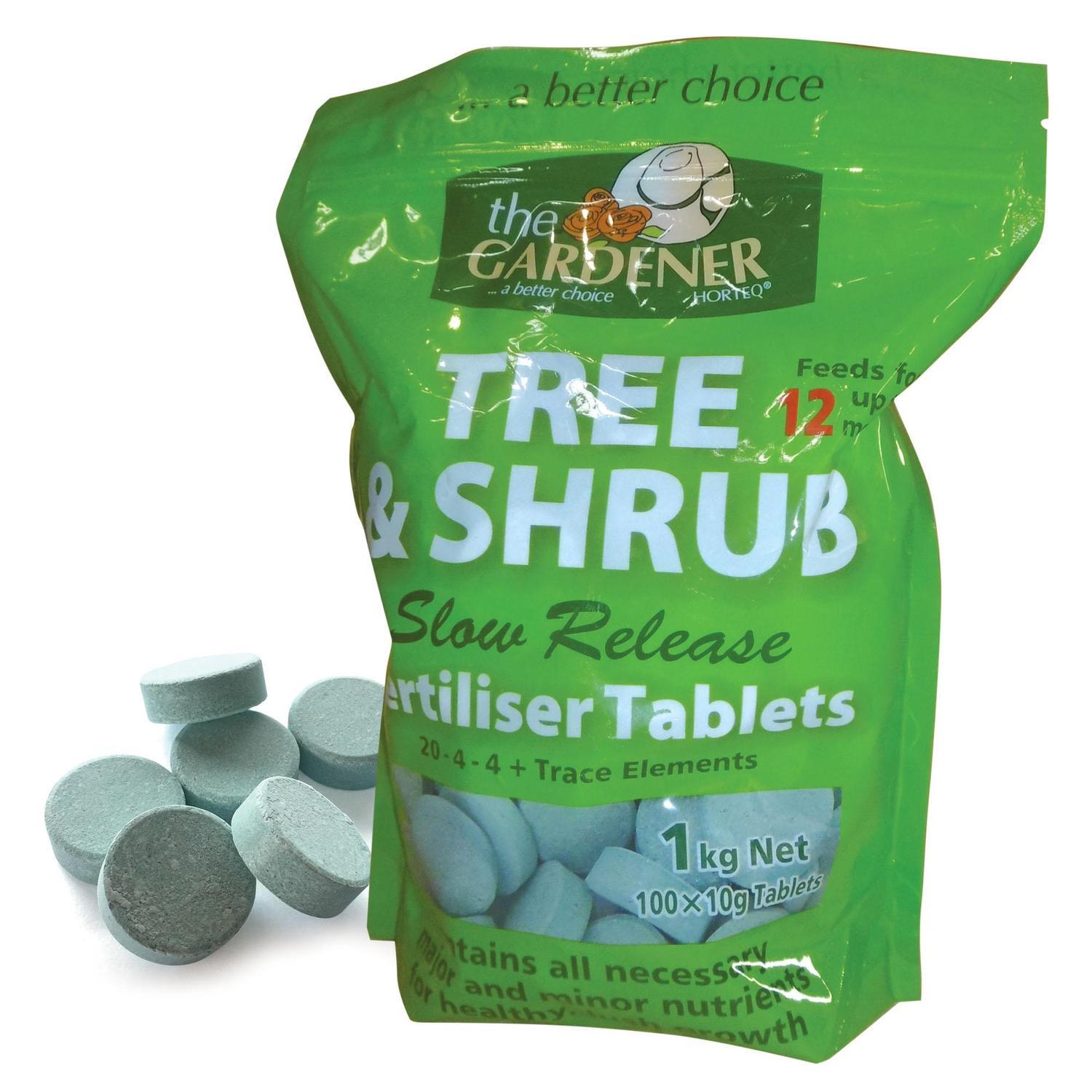 The Gardener | Fert Tablets Tree and Shrub 1kg | Mitre10