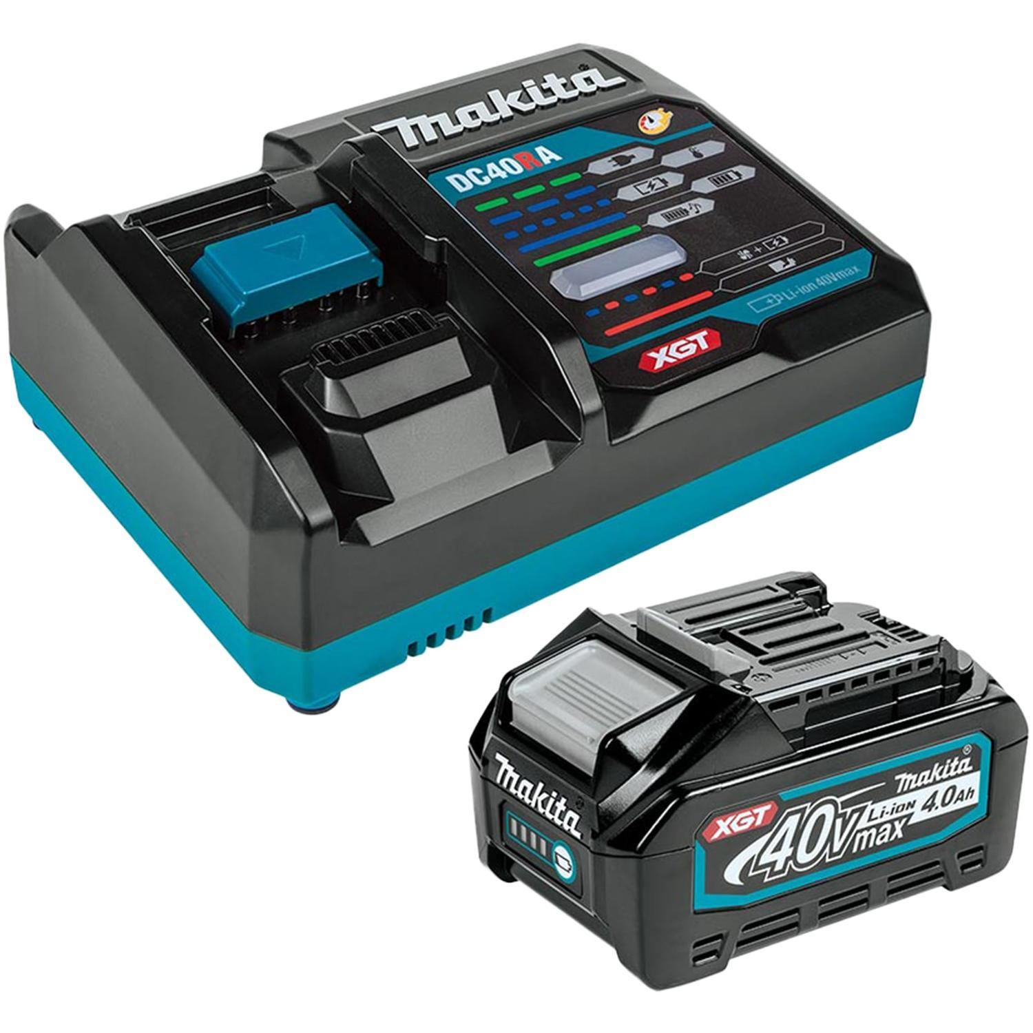 Makita | XGT Battery and Charger Starter Pack 40 Volt | Mitre10