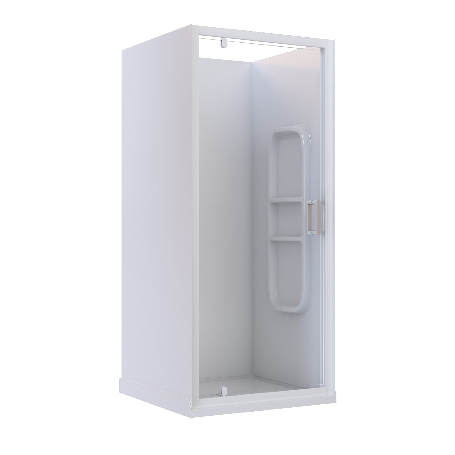 Newline | Signature Acrylic Package 3s Side Mould 900 x 900mm White ...