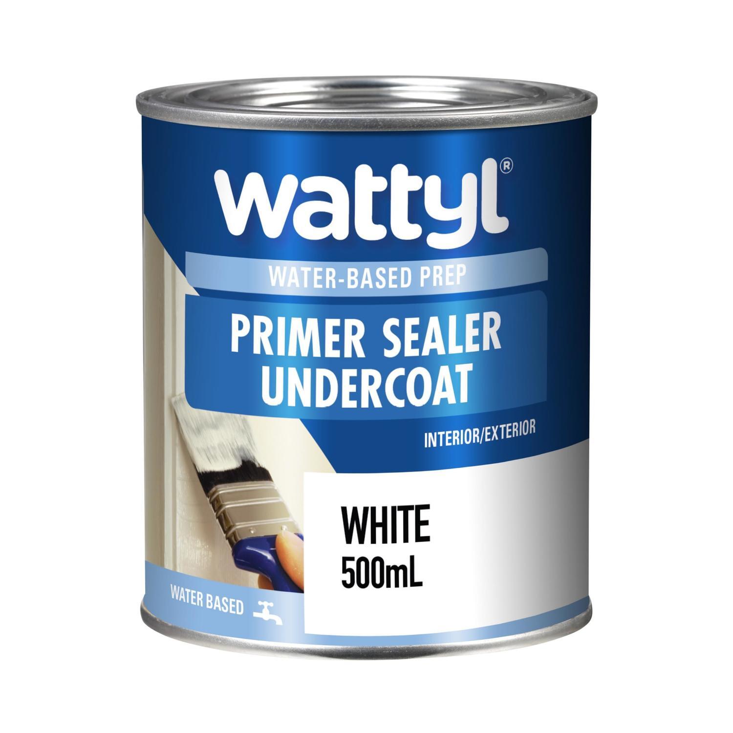 Wattyl | Water-Based Prep Interior Prep Coat White 500ml | Mitre10