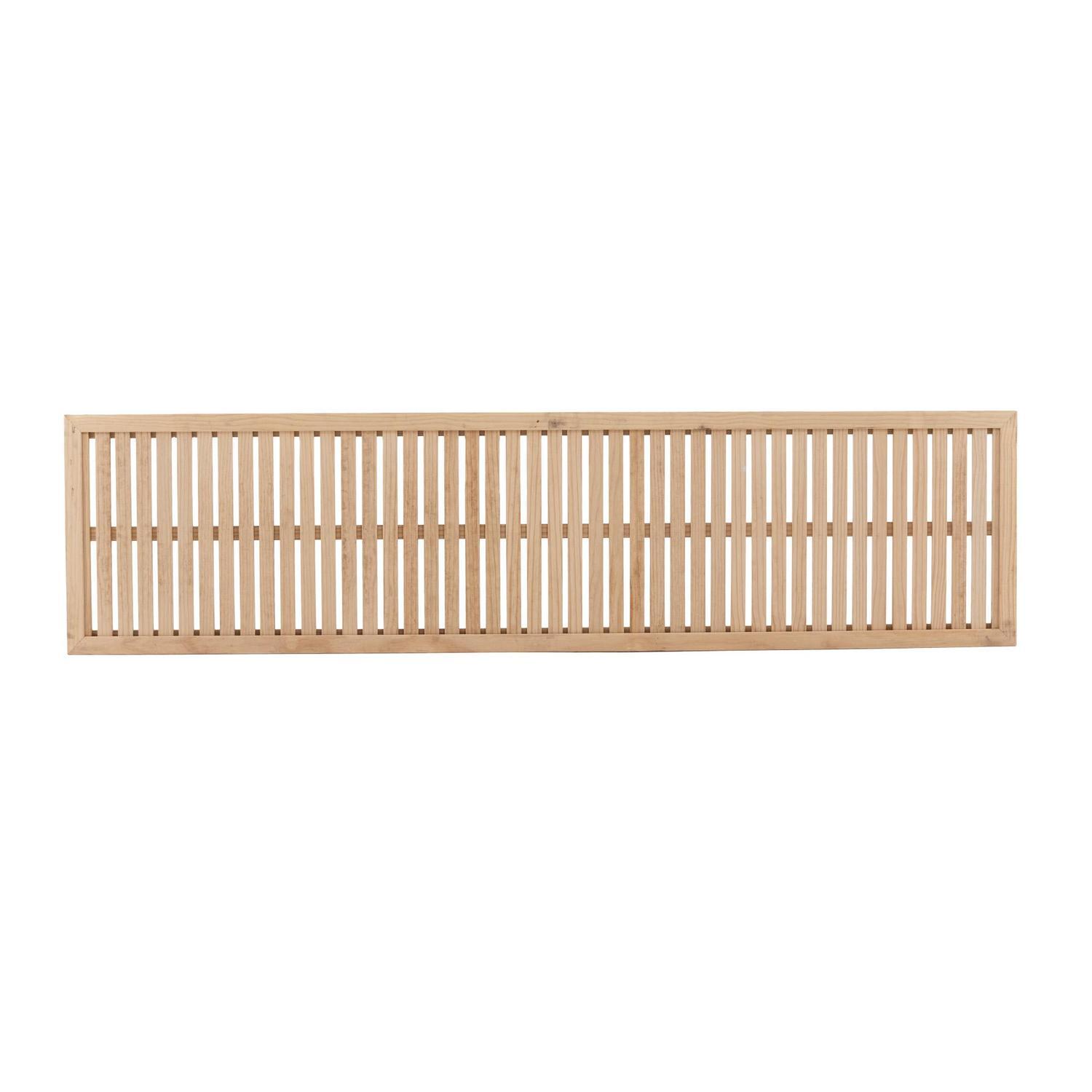 GENIA OUTDOOR | Framed Oriental SS Trellis. 38x12 Premium Lath. Fence ...