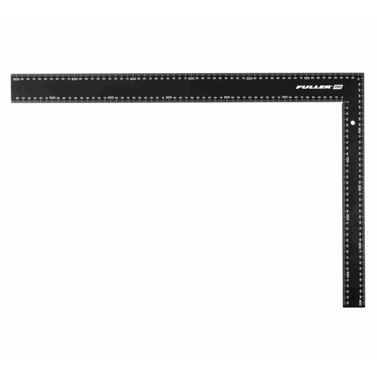 Fuller Pro | Aluminium Rafter Square 600mm x 400mm Black | Mitre10