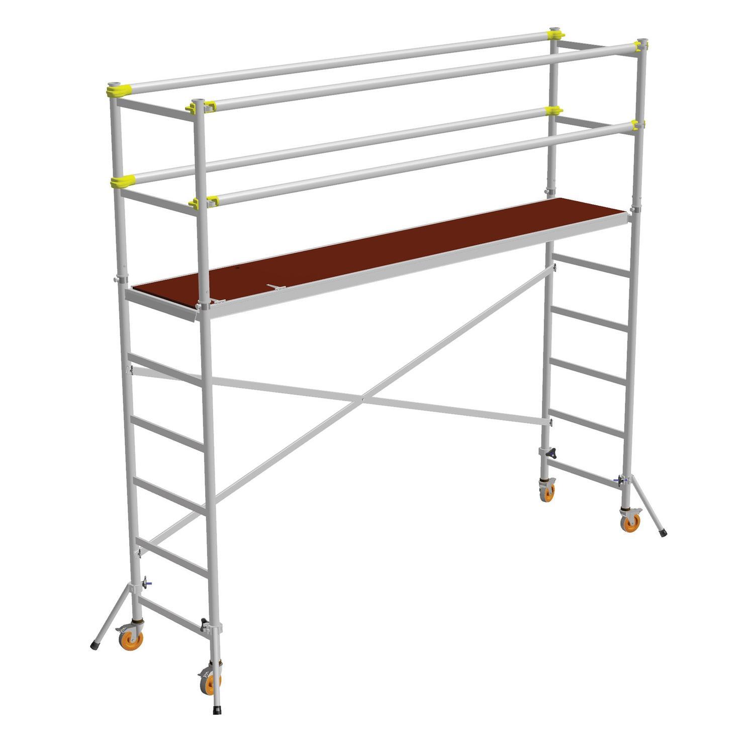 Easy Access | Aluminium Mini Mobile Scaffold W: 700 mm x L: 3000 mm ...