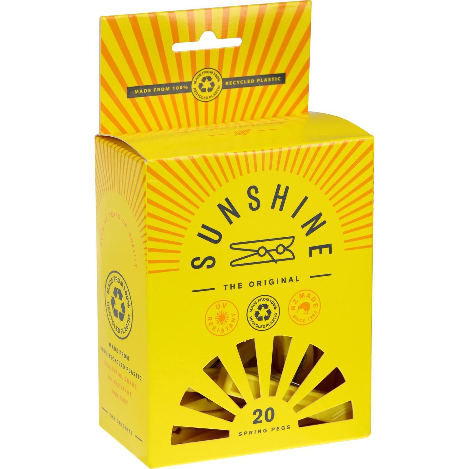 Sunshine Plastics | Pegs H: 70mm, W: 10mm, D: 17mm | Mitre10