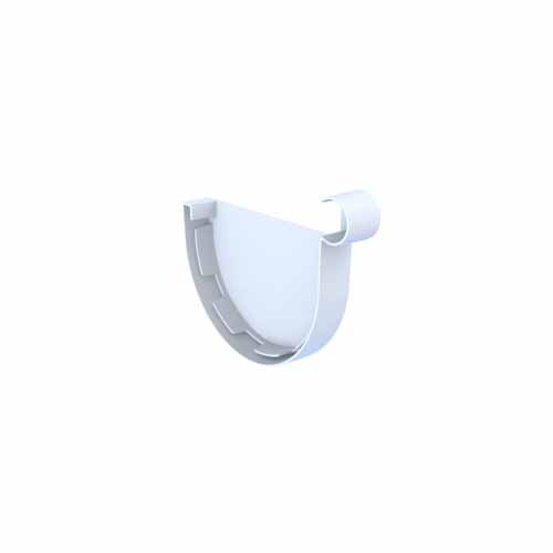 Marley | Typhoon Stop End Right Hand H: 107mm, W: 20mm, D: 138mm White ...