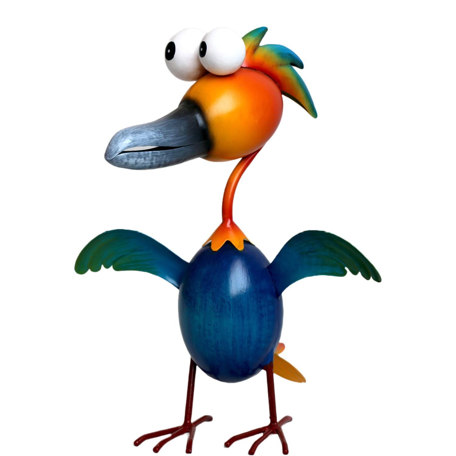 Polly the Parrot Metal Garden D cor | Metal Garden Decor