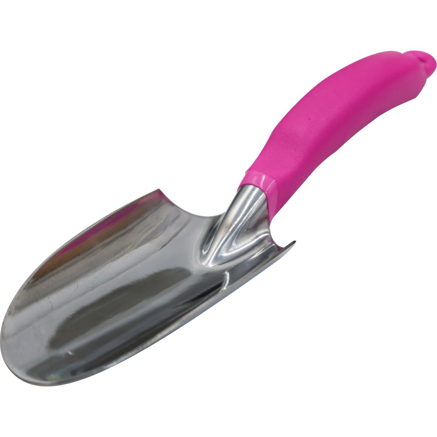 Gardeners Edge | Pink Garden Hand Trowel | Mitre10