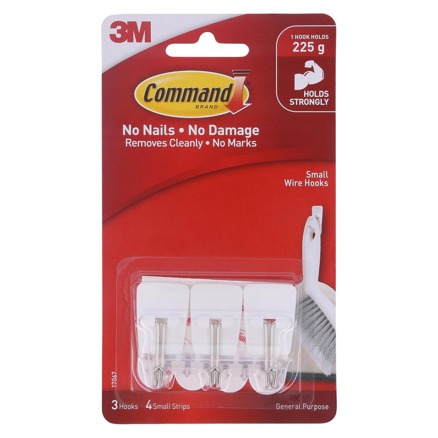 Command | Utensil Hooks Small White | Mitre10