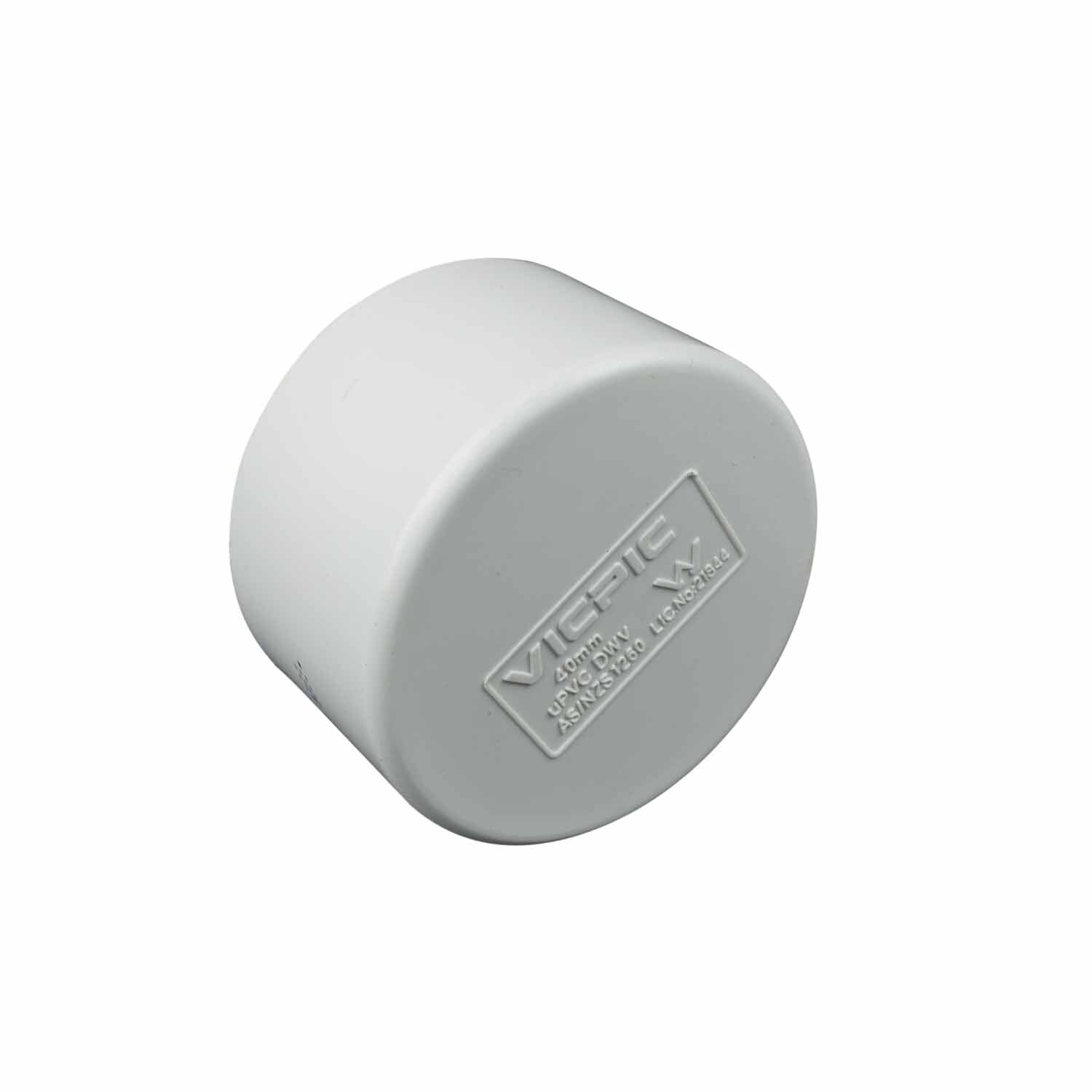 Plumb It | Push-on Cap 40mm | Mitre10