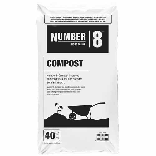 Number 8 | Compost 40 litre | Mitre10