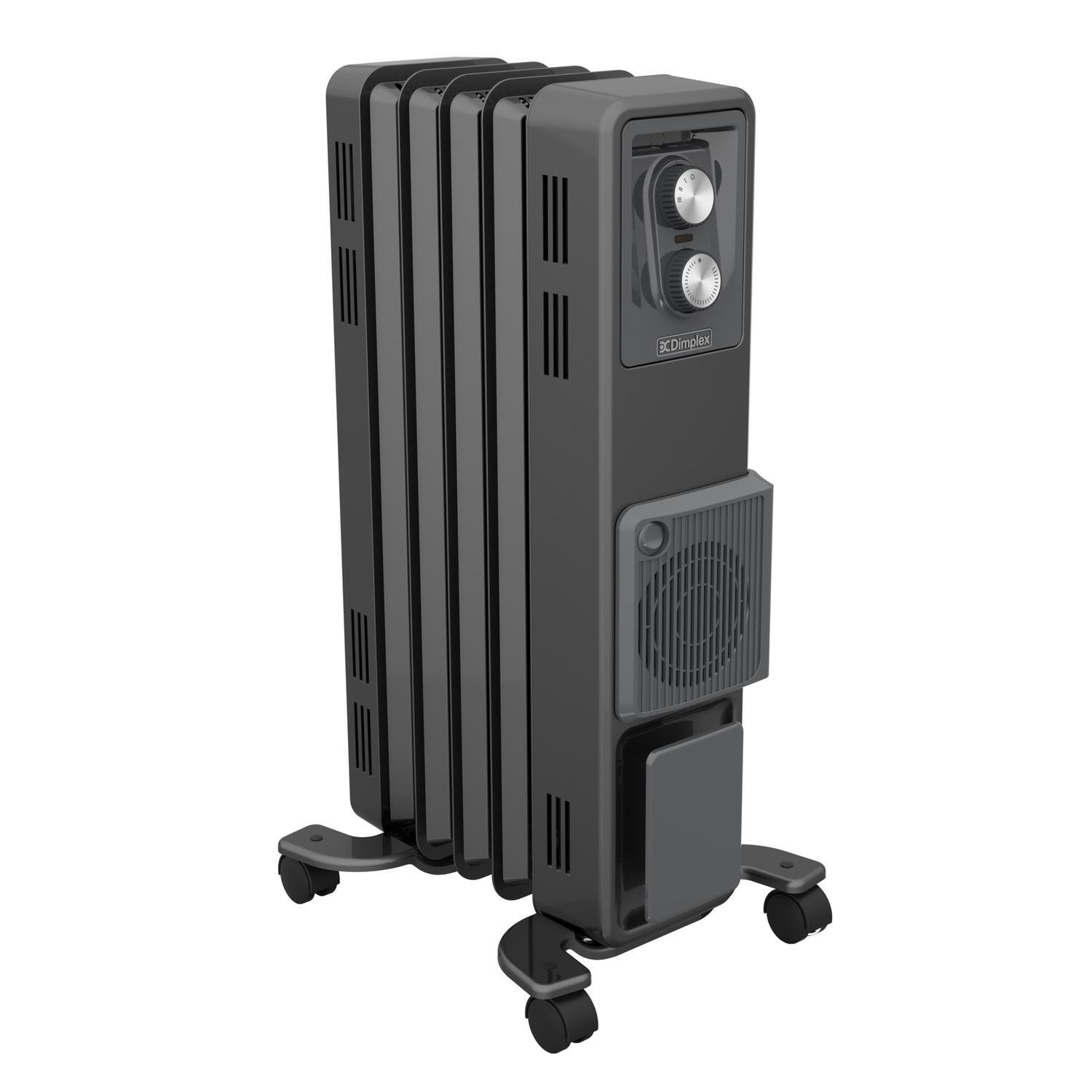 Oil Free Column Heater with Timer & Turbo Fan 1.5kw Black | Oil Free ...