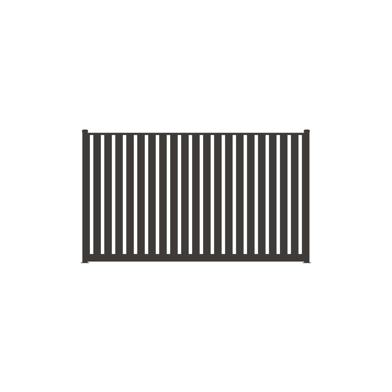 Sector | Fence Panel W: 2350mm H: 1500mm Ironsand | Mitre10