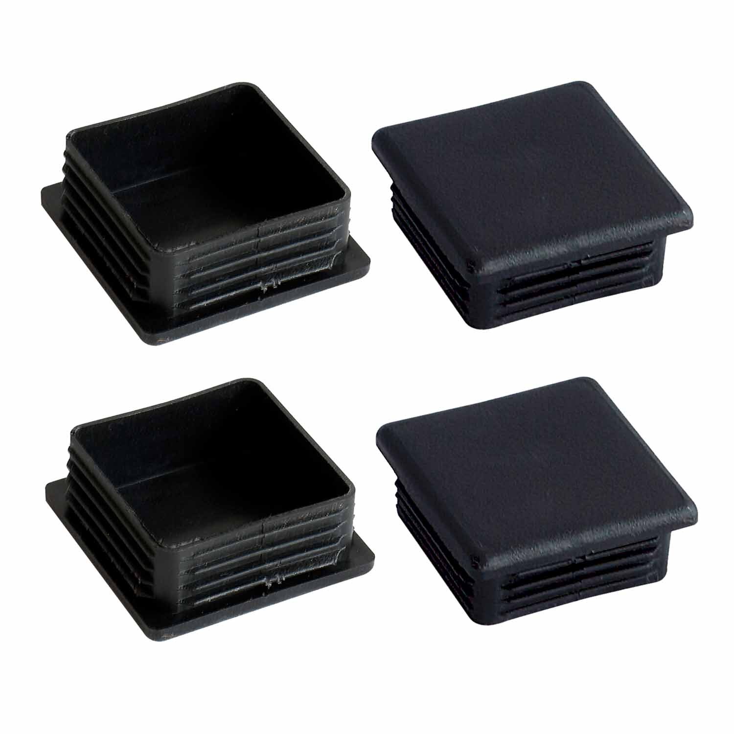 Guardian | Plastic Post Caps, Pack of 4 W:50x50mm Black | Mitre10