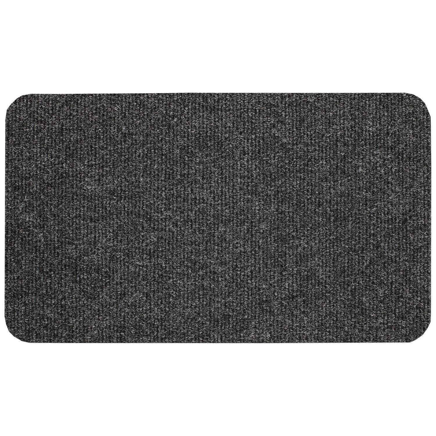 Stride | Komodo Indoor Mat L: 800mm, W:500mm Charcoal | Mitre10