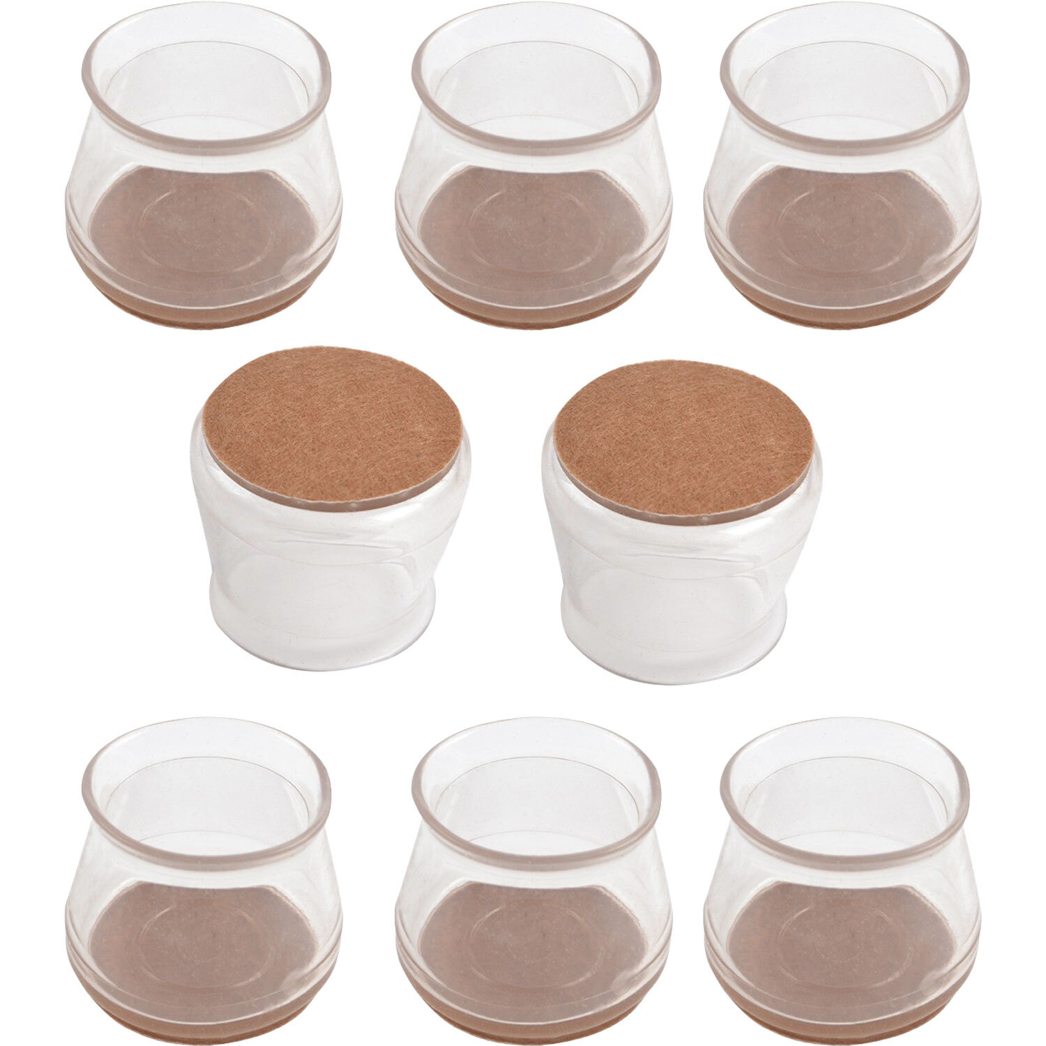 Soft Touch | Chair Tips 35mm Clear | Mitre10