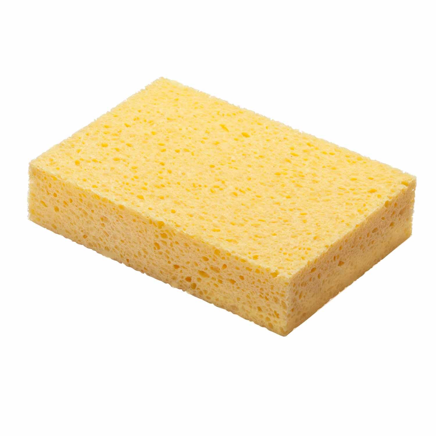 Raven | Cellulose Sponge 160 x 115 x 35mm Yellow | Mitre10