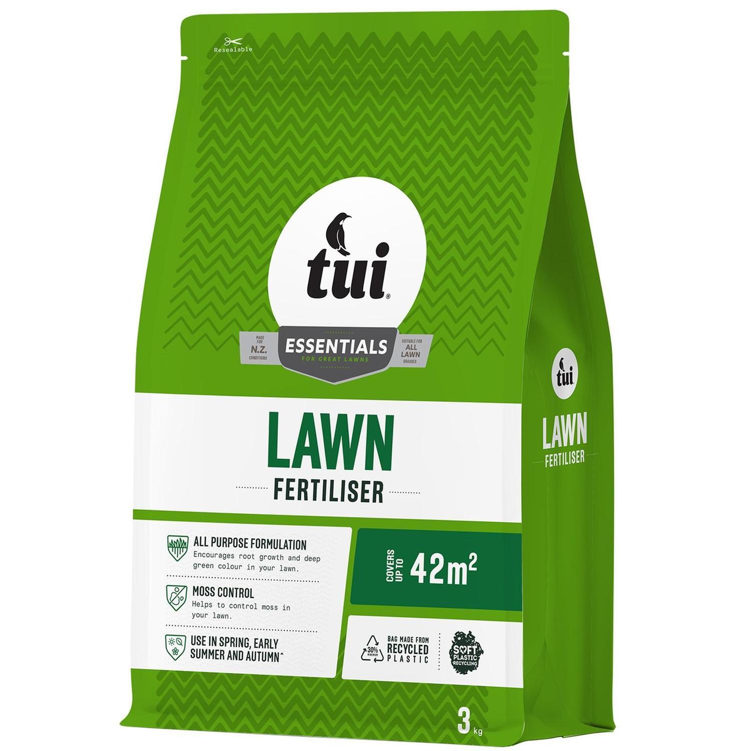Tui | Lawn Fertiliser 3kg | Mitre10