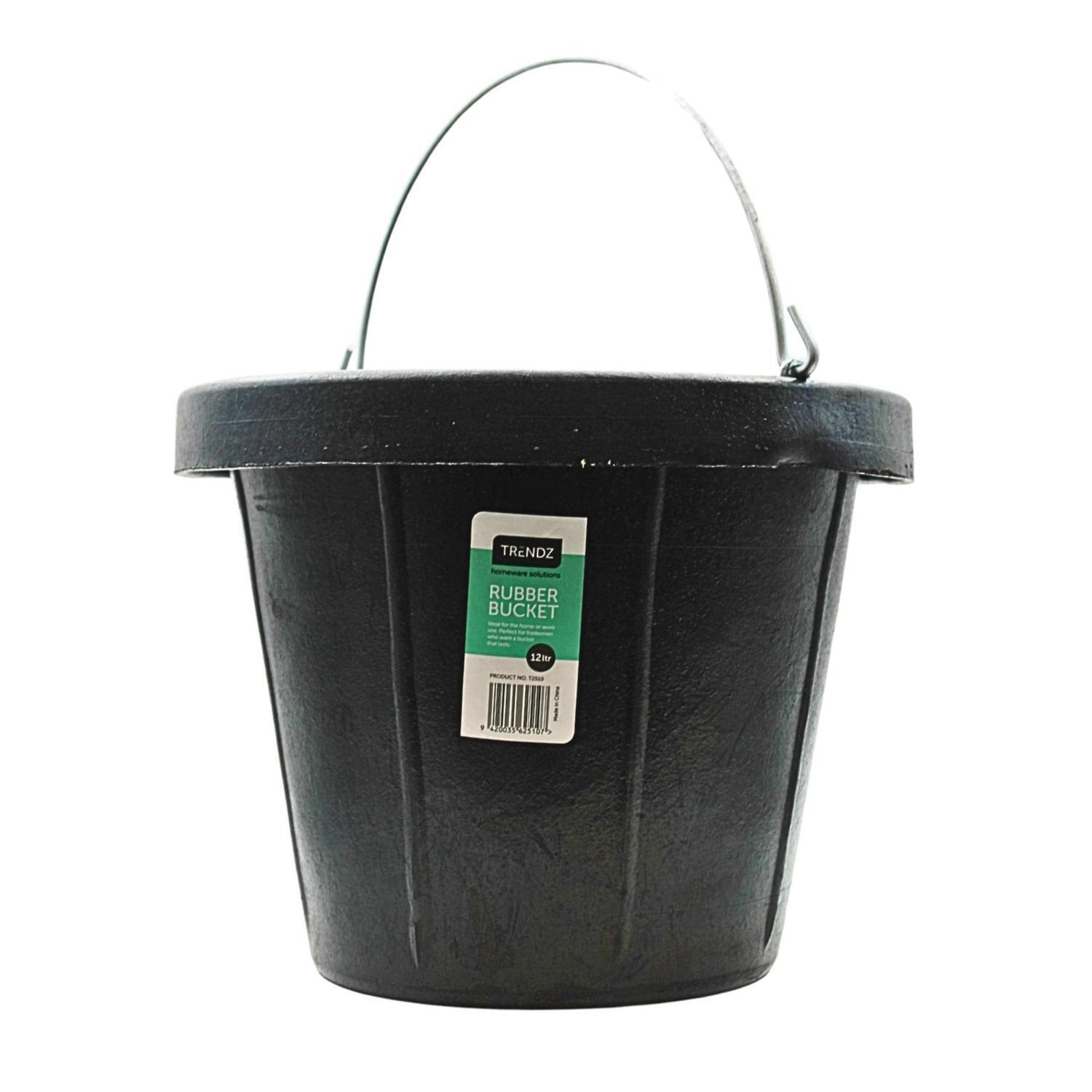 Rubber Bucket 12 litre | Buckets, Bowls & Basins